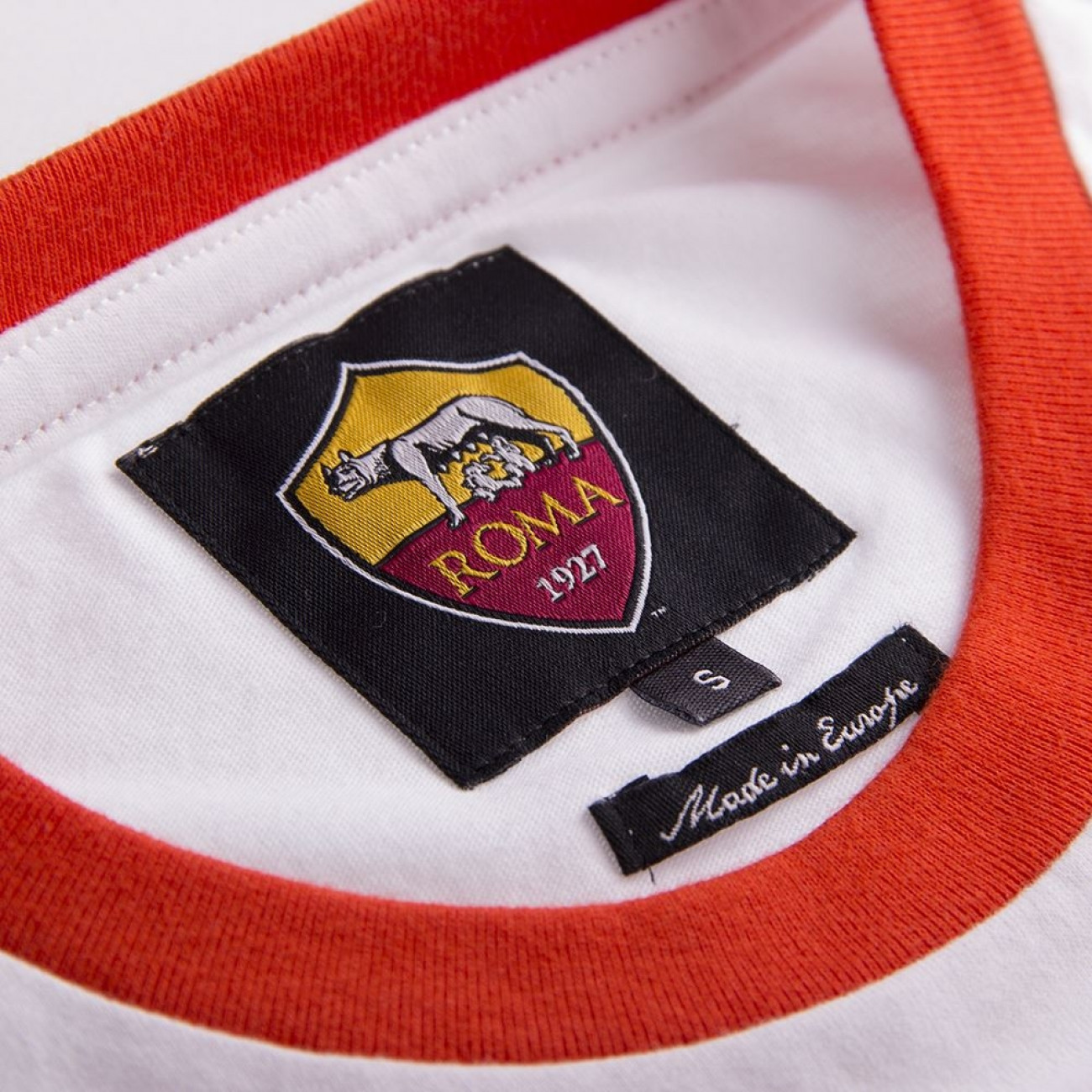 AS Roma Retro Logo T-Shirt | Retrofootball®