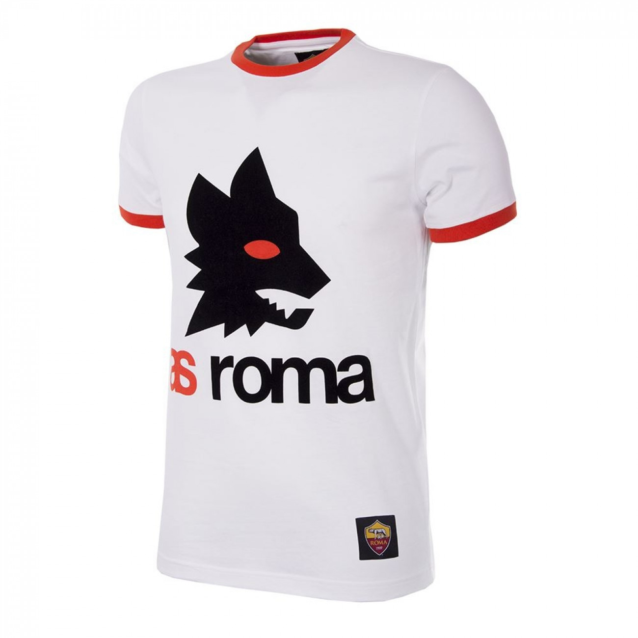 AS Roma Retro Logo T-Shirt | Retrofootball®